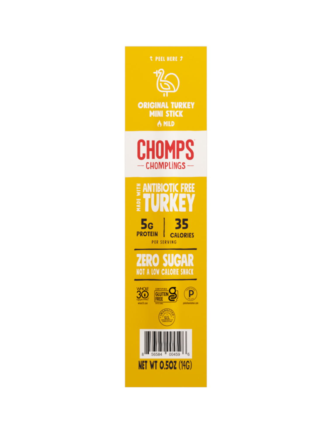 Mini Turkey Jerkey Stick | Chomplings | Chomps