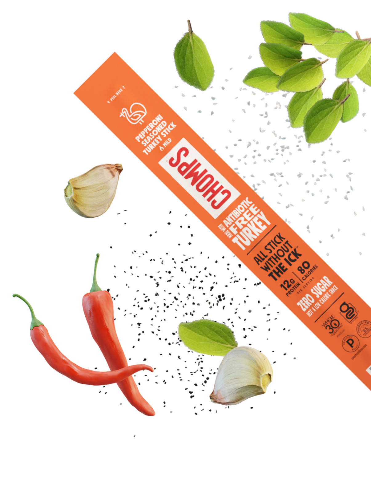 Turkey Jerky Stick Flavor Variety Pack | Chomps