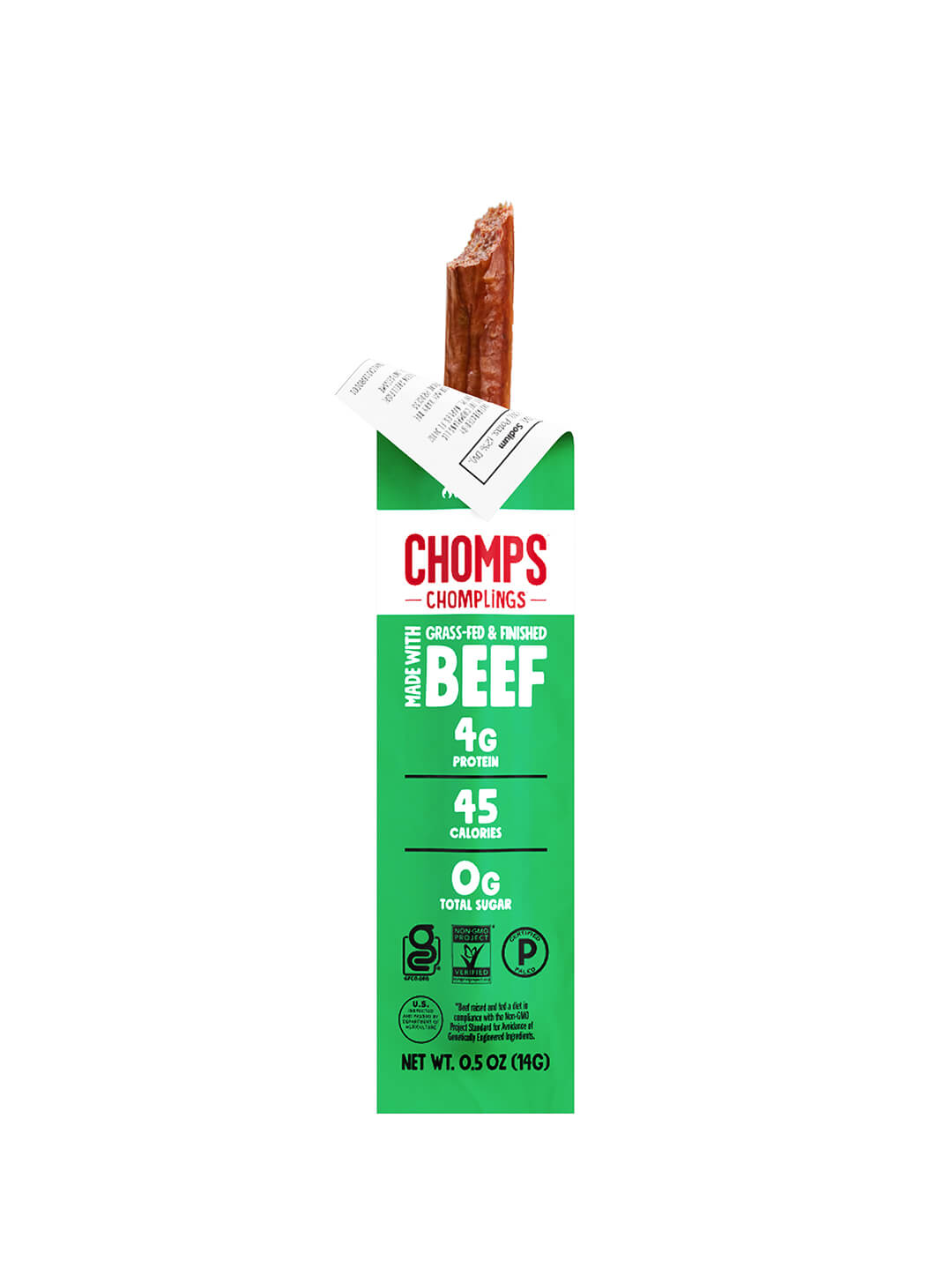 Mini Jalapeño Beef Sticks | Chomplings Portable Protein Snack | Chomps